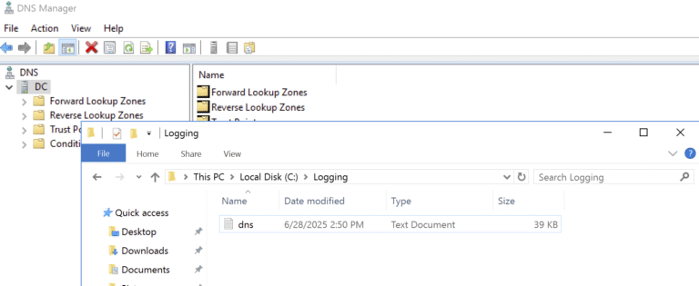 Domain Name System (DNS) Manager Configuring Debug Logging - Msft Advocate